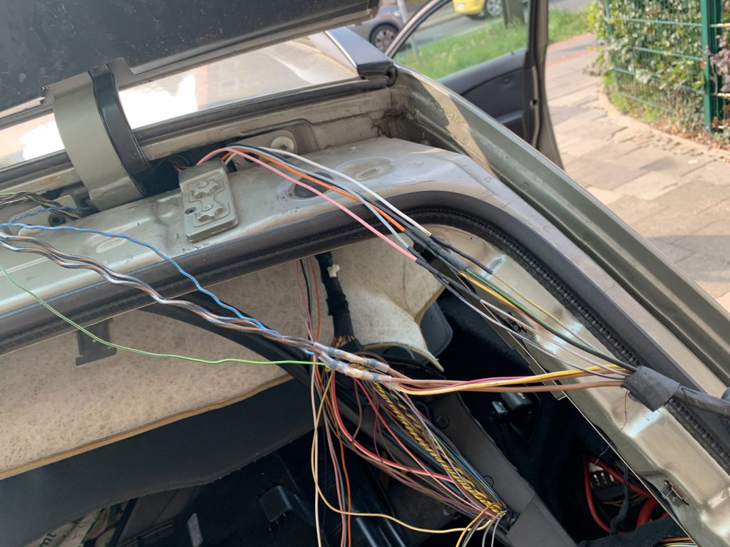 BMW 3er E90 / E91 Kofferraum Kabel Kabelbaum Heckklappe Kabelbruch ...